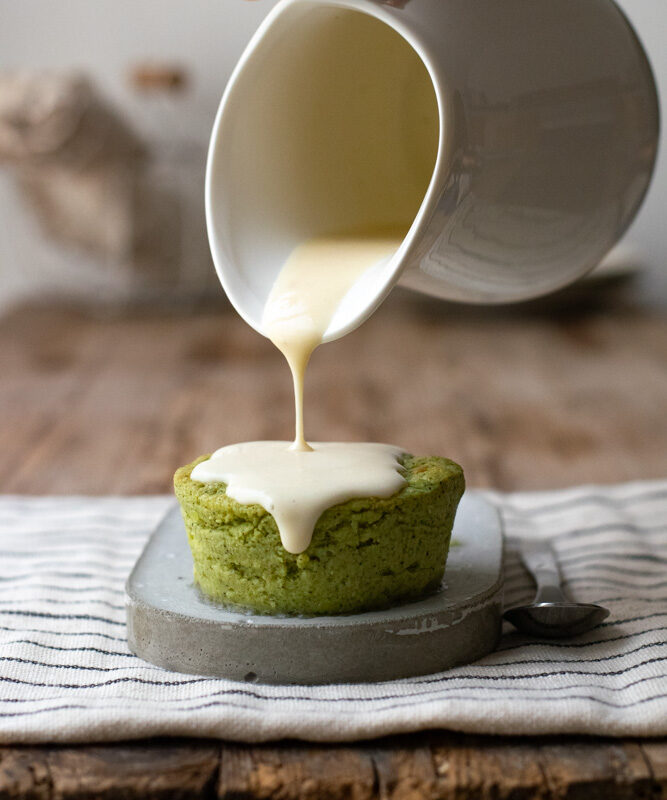 Zuccini Flan with Parmesan Topping Sauce - My Italian Flavors